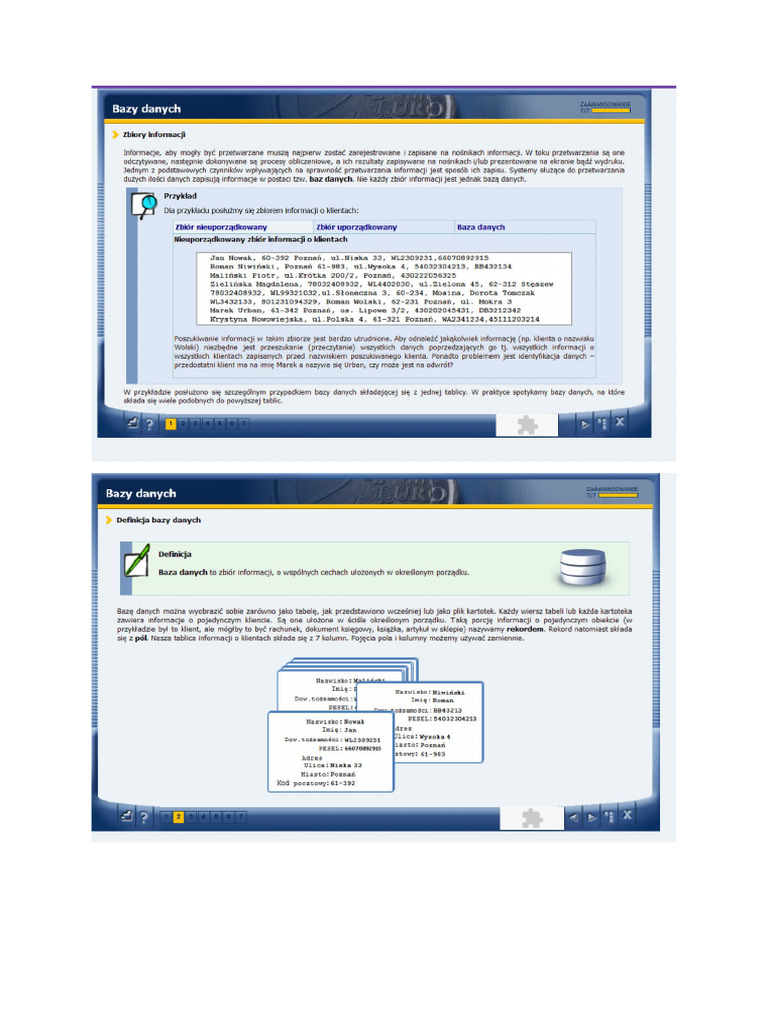 Bazy Danych Info | PDF