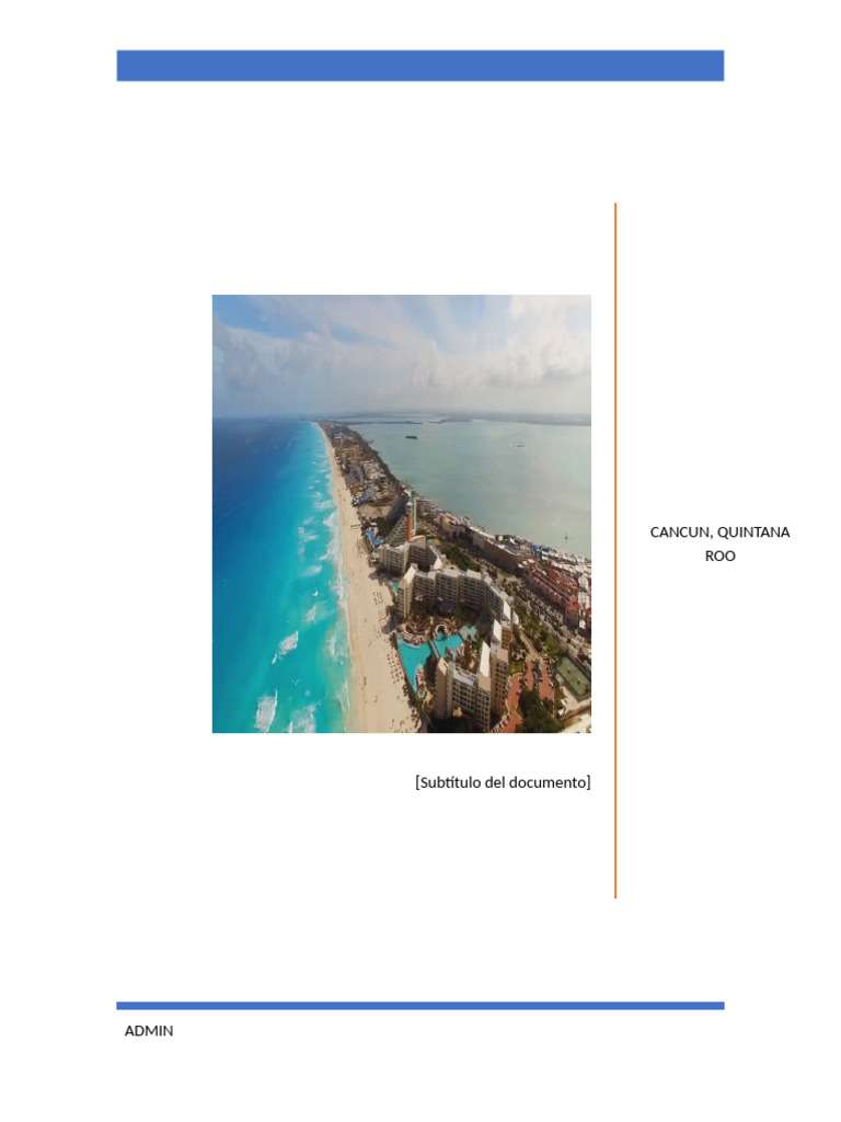 Altitud de Cancún: Datos Clave | PDF