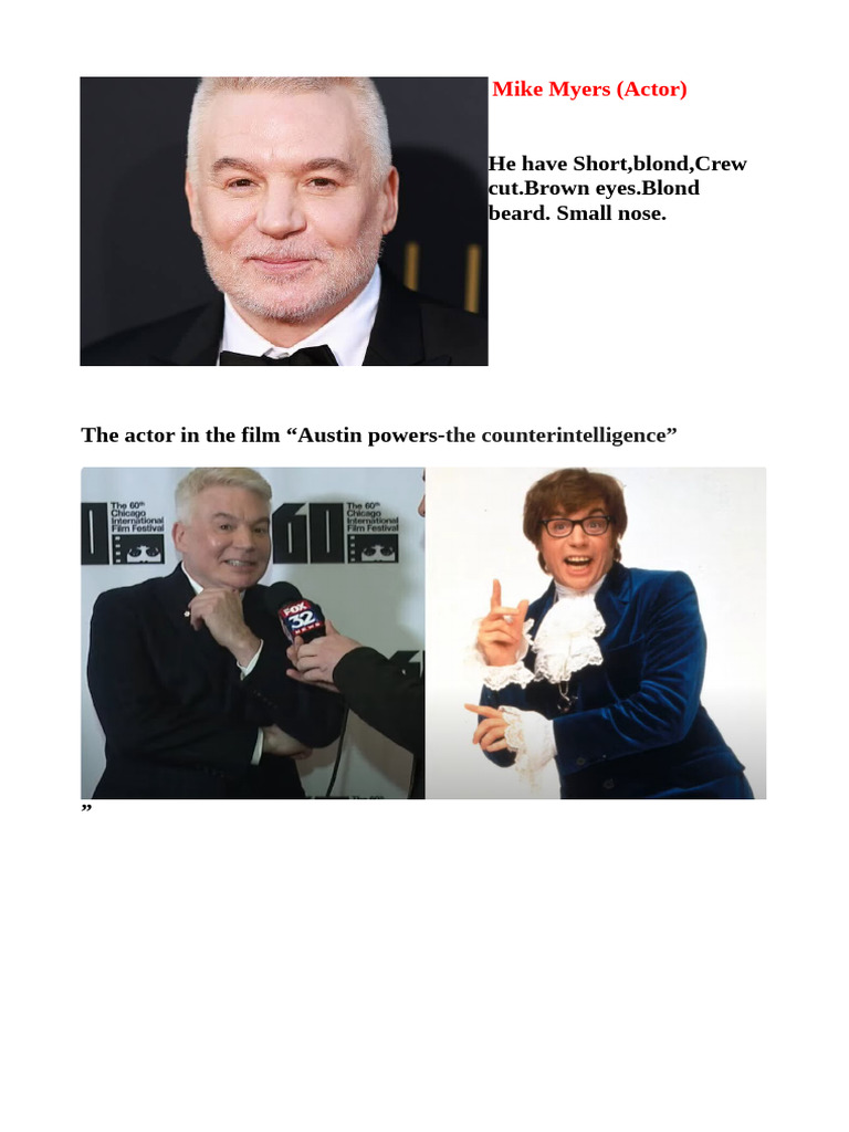 Alessio Crisci - Mike Myers | PDF