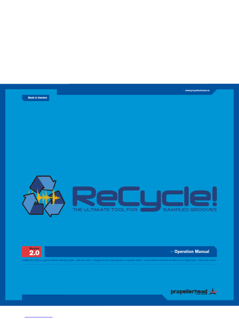 ReCycle Manual | PDF | Microsoft Windows | Computer File