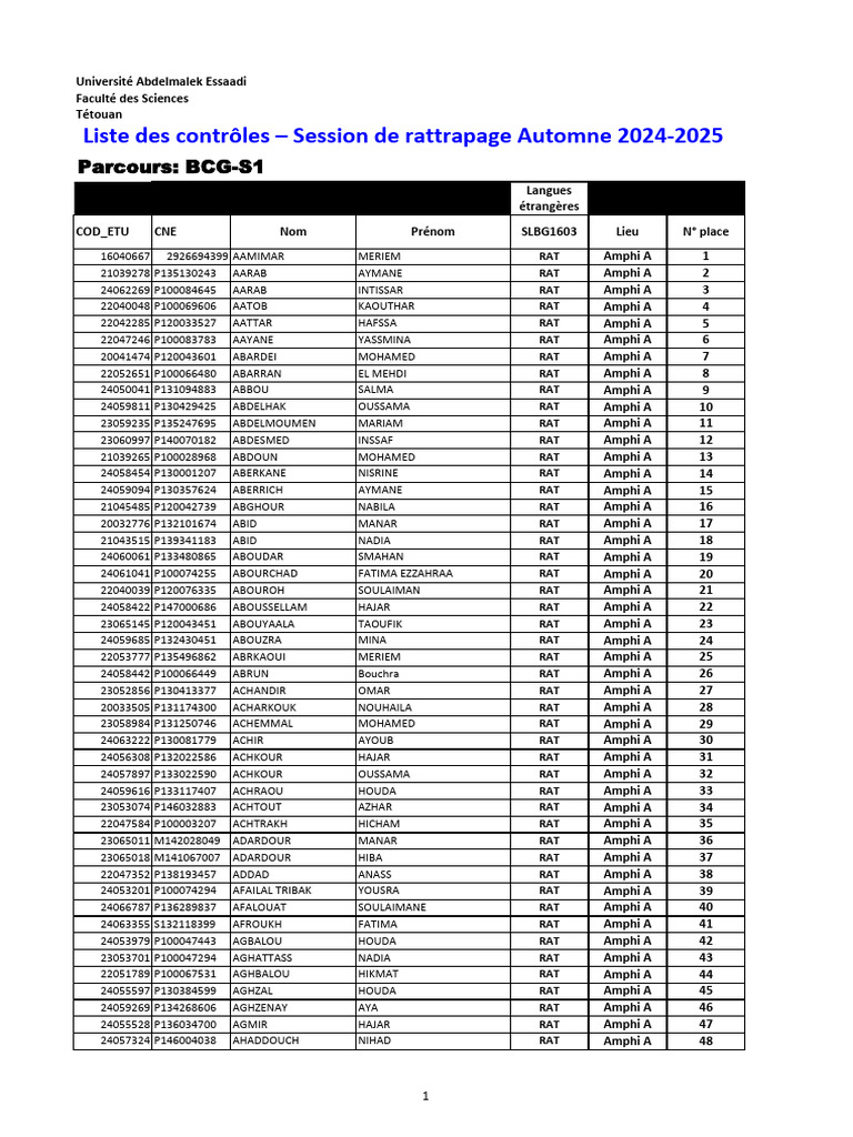 Parcours BCG-S1 Langues - Compressed | PDF