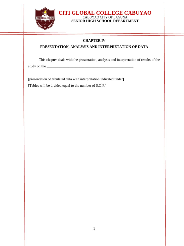 Data Analysis for CITI Global College | PDF