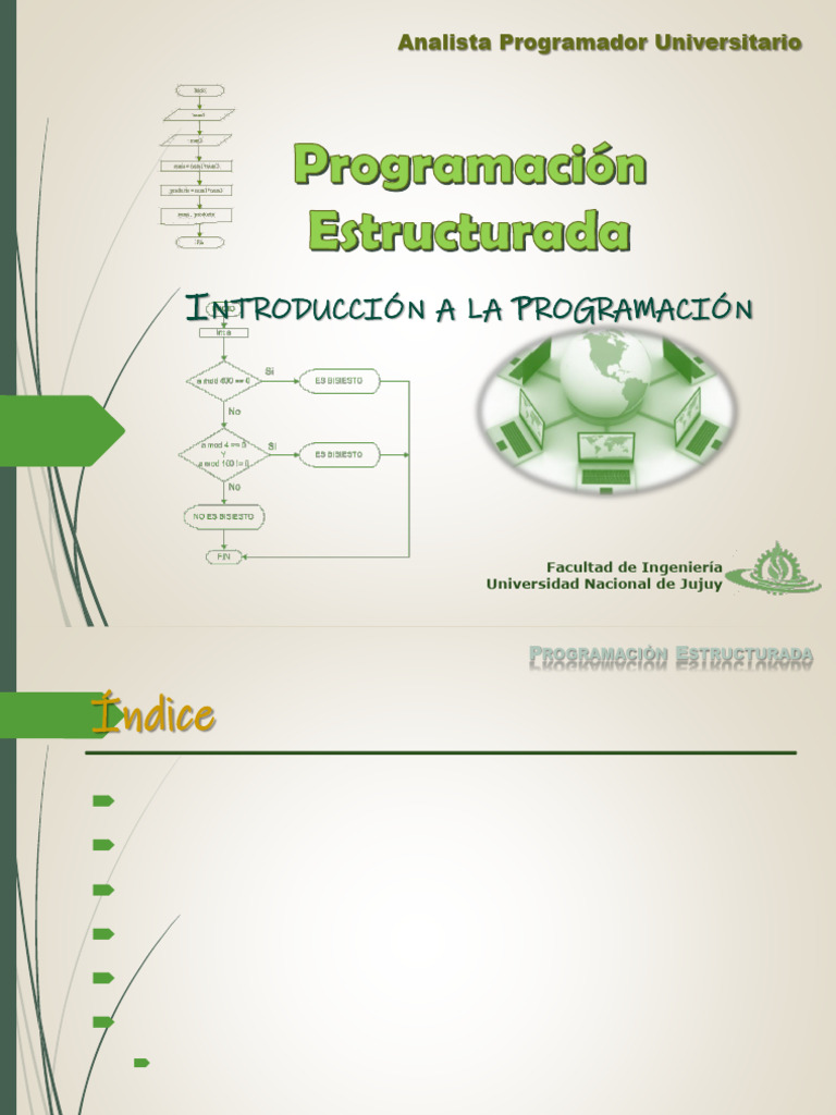 Unidad I. Introducción | PDF | Programación de computadoras | Algoritmos
