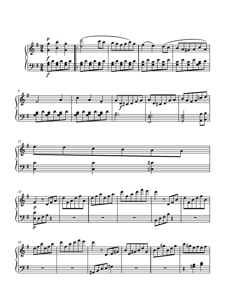 Beethoven Ludwig Van - Piano Sonata in G, Op. 79, First Movement ...