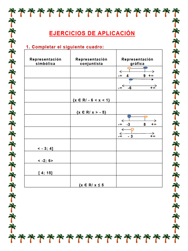 Ejercicios de Ecuaciones e Inecuaciones | PDF