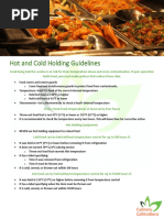 HACCP Cooking and Reheating Temperature Log | PDF
