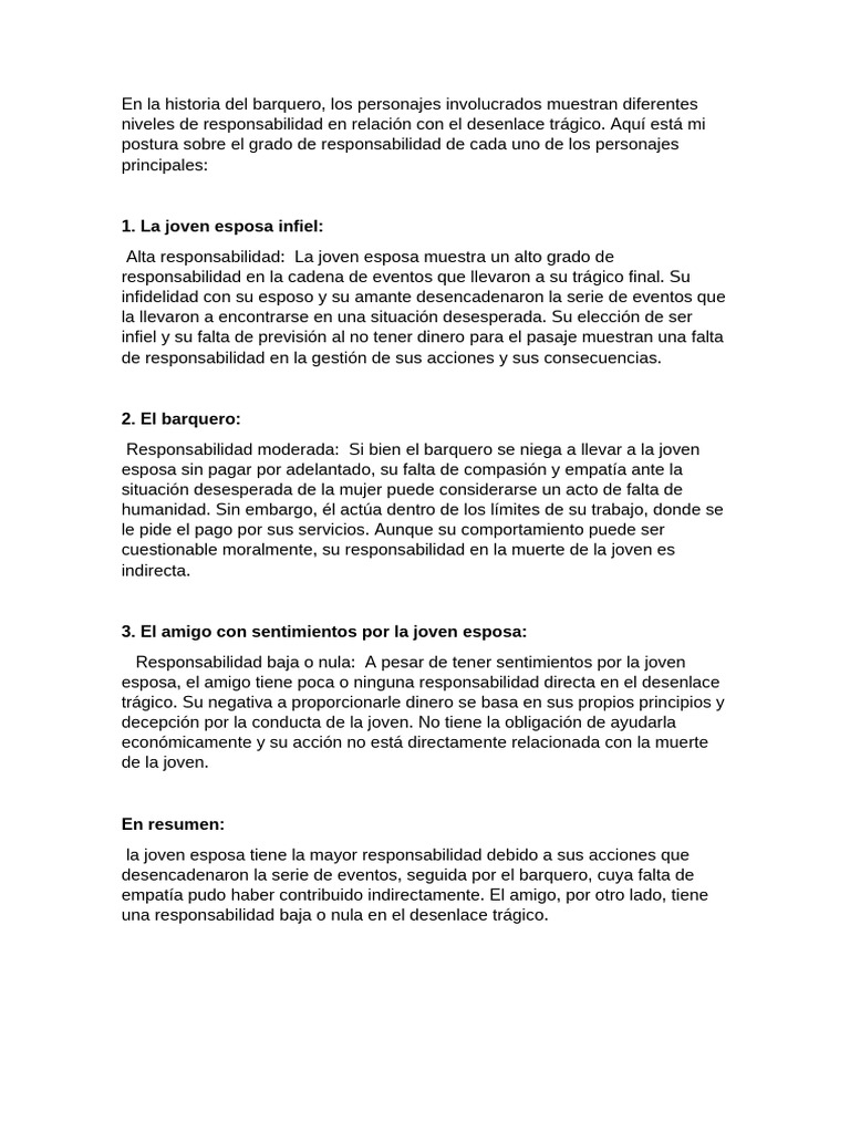 EL Barquero CREACION DE REFLEXION | PDF