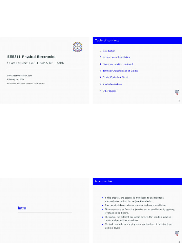 Chapter 3 - EEE311 | PDF