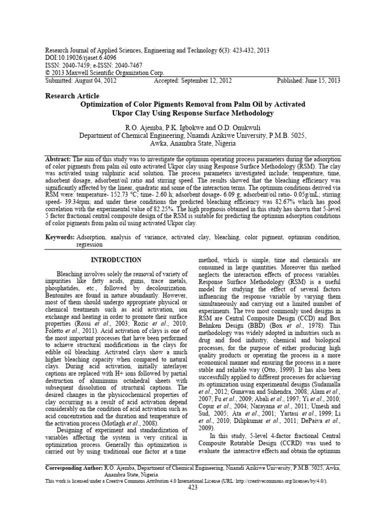 Ms Proof | PDF | Analysis Of Variance | Adsorption