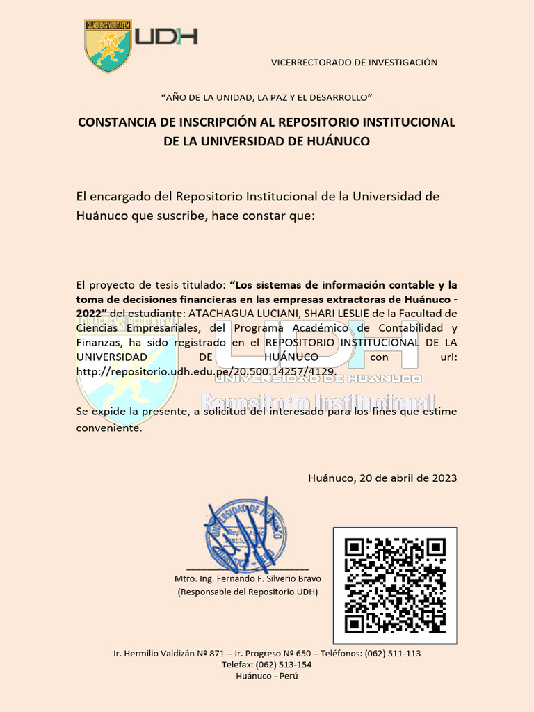 ATACHAGUA LUCIANI, SHARI LESLIE CREP - 1200711891 - 20042023 (1) .PDF REPOSITORIO | PDF