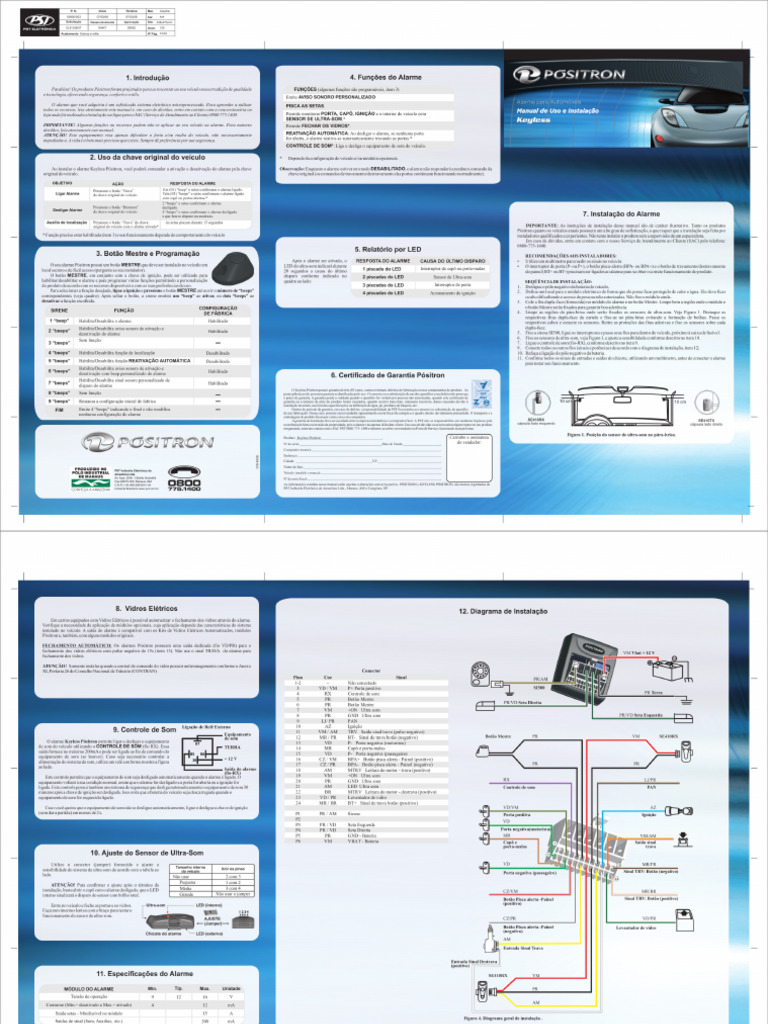 Manual Usuario Alm Keyless Universal | PDF