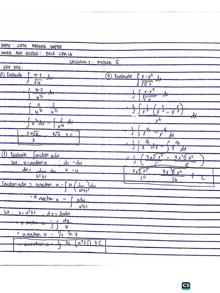 Module 5 Pre-Test | PDF