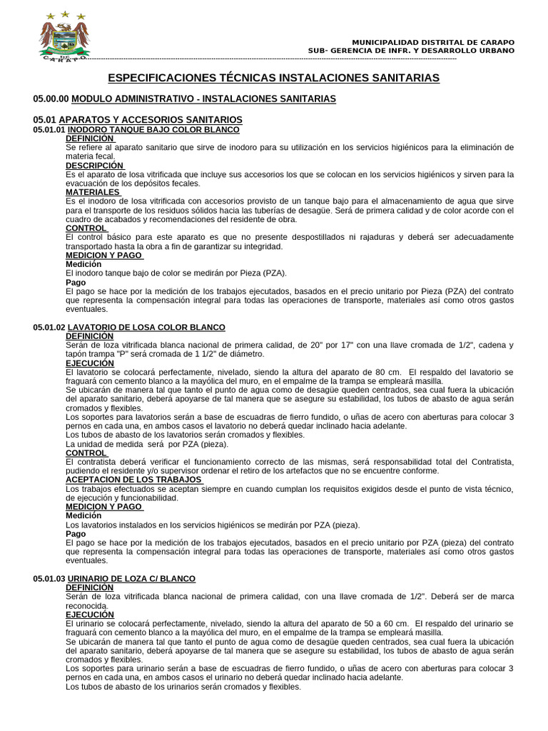 d Sanitarias | PDF | Tubería (transporte de fluidos) | Baño