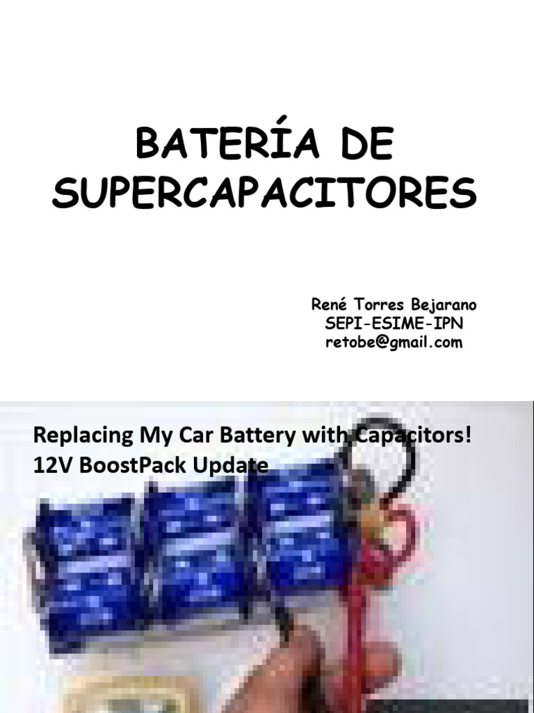 Supercapacitors: Innovative Battery Solutions | PDF