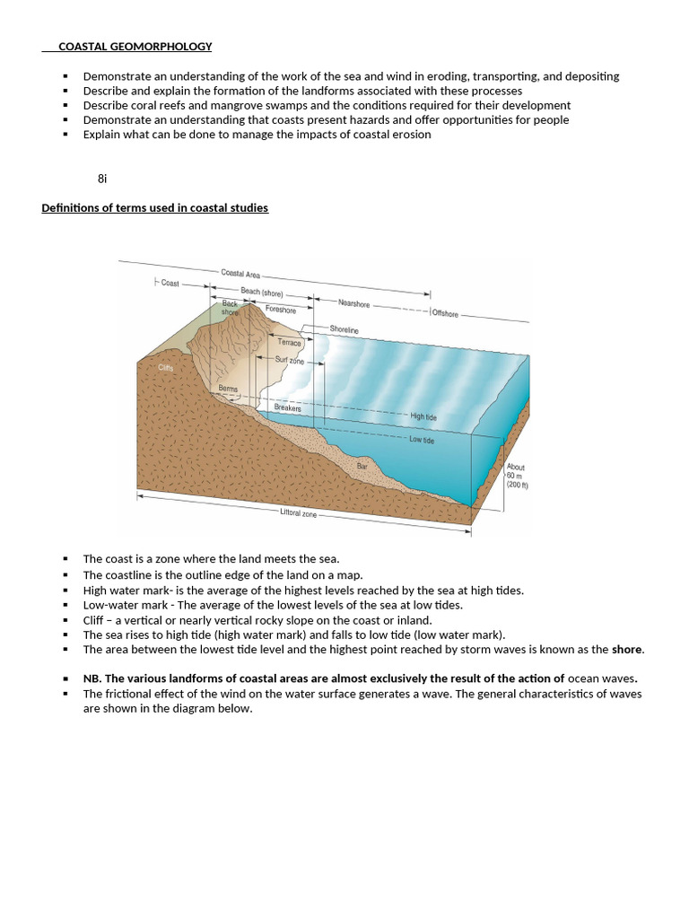 Understanding Coastal Geomorphology | PDF | Beach | Coast
