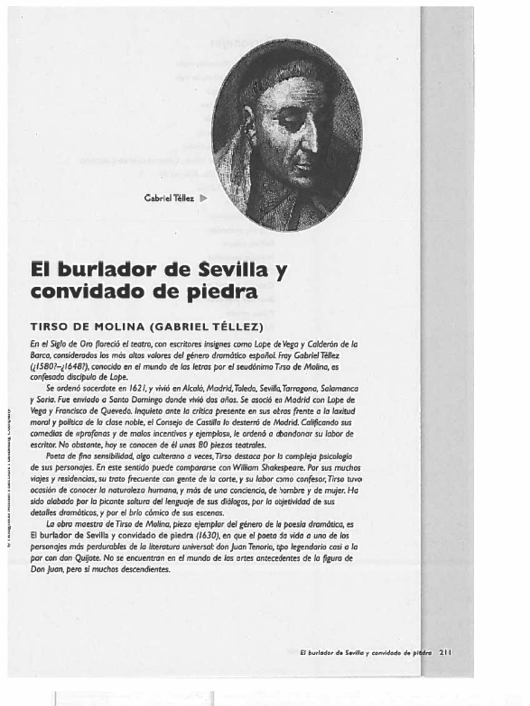 El Burlador de Sevilla | PDF