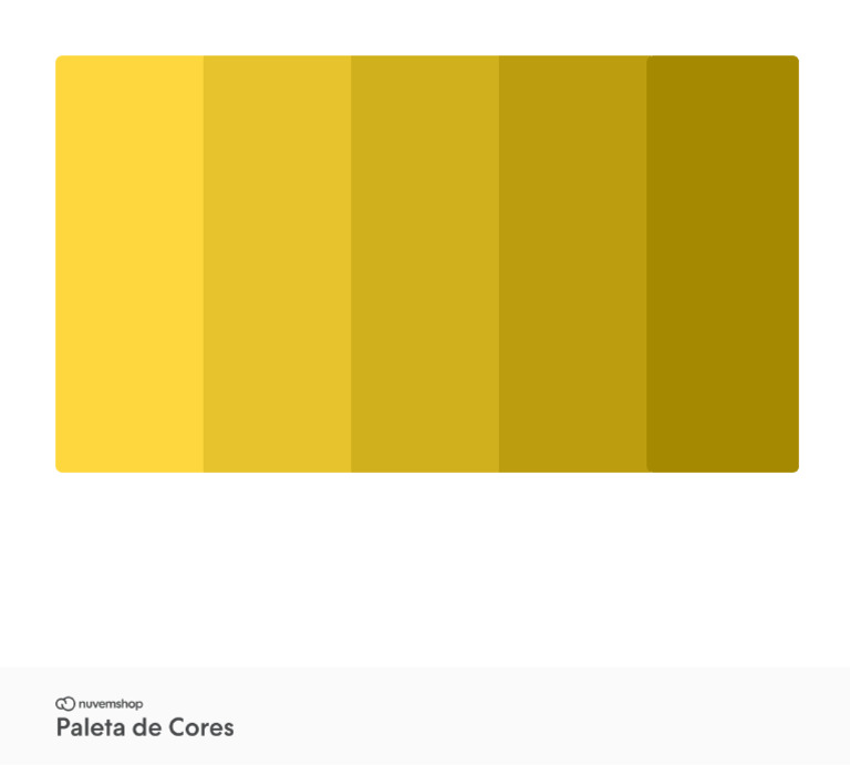 Paleta de Cores Dourado | PDF