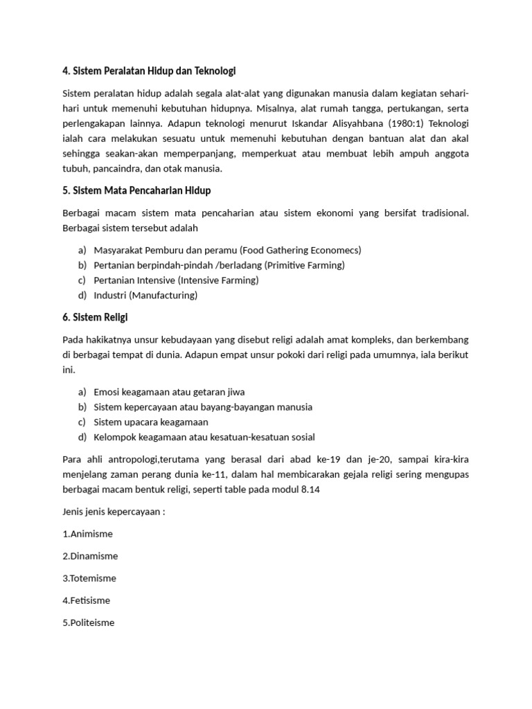 Rangkuman Ips Modul 8 | PDF