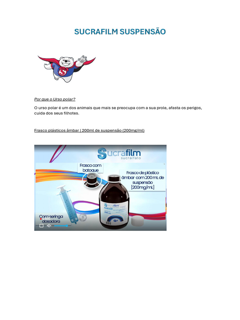 ESTRATÉGIA_MKT SUCRAFILM SUSPENSÃO | PDF