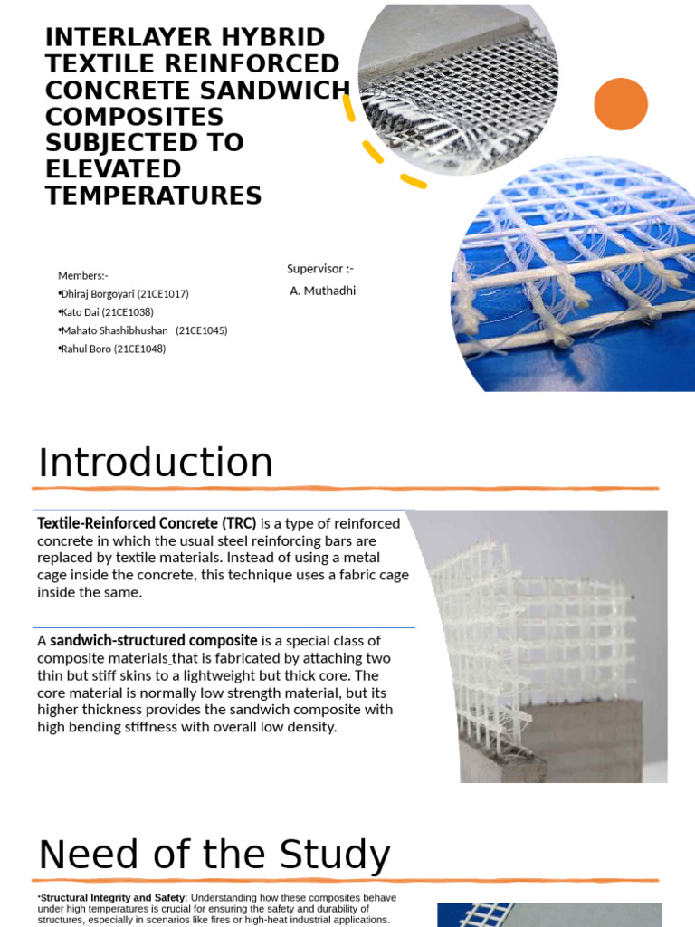 Studies on Interlayer Hybrid Textile Reinforced Concrete Sandwich | PDF ...