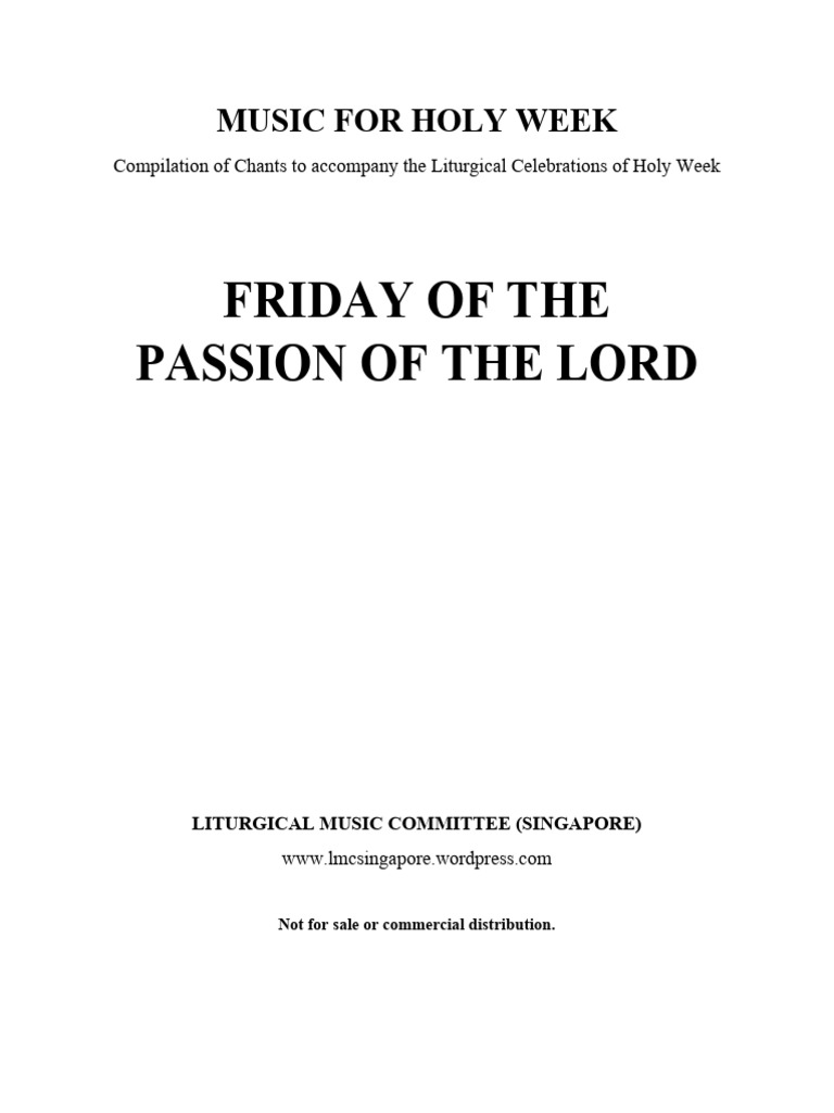 good-friday-chants-adoration-of-the-cross-reproaches-crux-fidelis | PDF ...