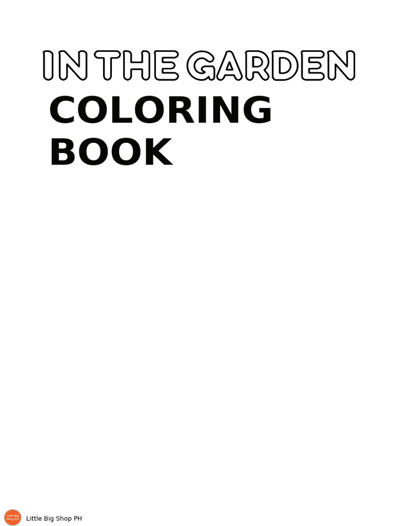 COLORING-BOOK-GARDEN-1-1 | PDF