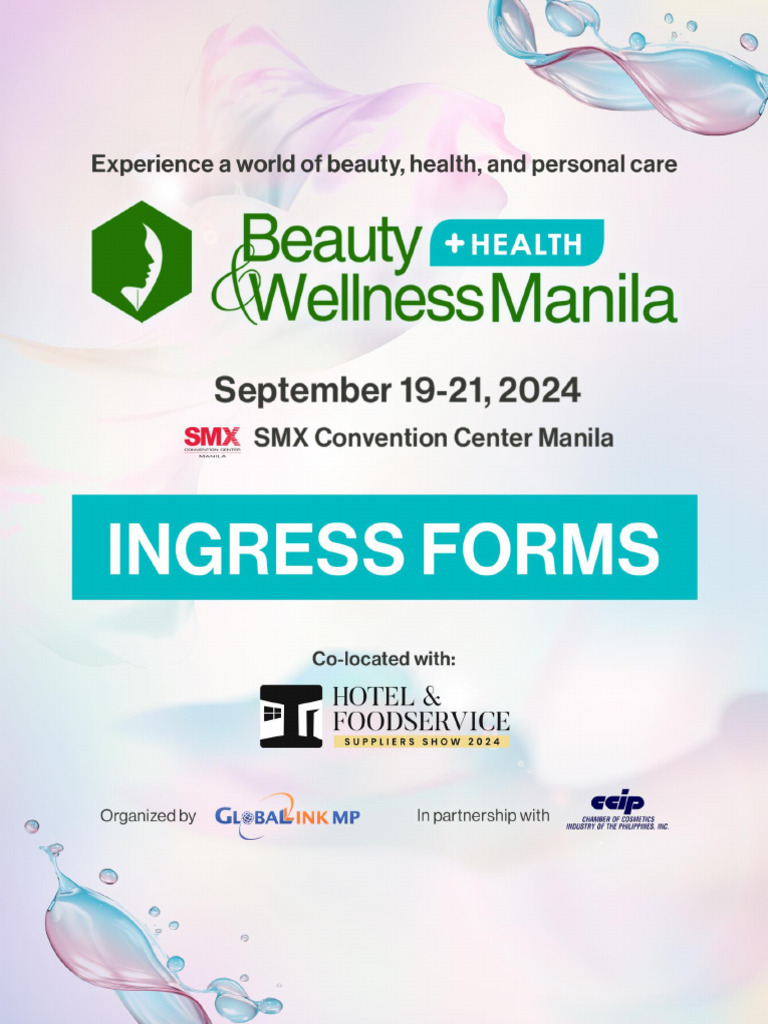 BHWM 2024 - Ingress Forms 0514 | PDF
