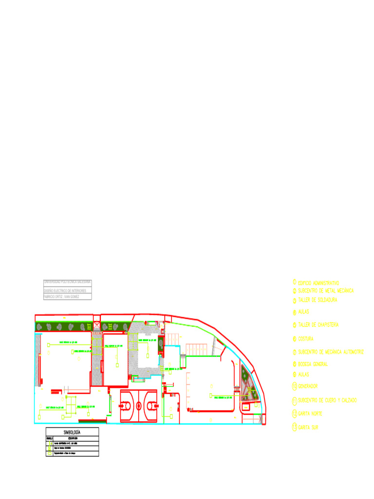 PLANO BASE EXTERIORES-Modelo | PDF