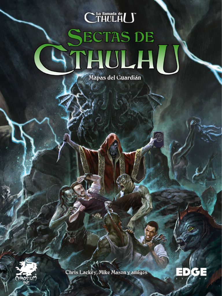 La Llamada de Cthulhu - Sectas de Cthulhu Guía Del Mapa de Guardianes | PDF