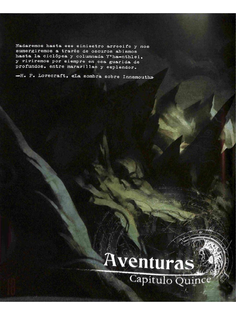 Campañas Cthulhu 7 Edicion - Manual Del Guardian | PDF