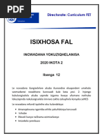 Grade 5 Isixhosa HL Lesson Plan | PDF