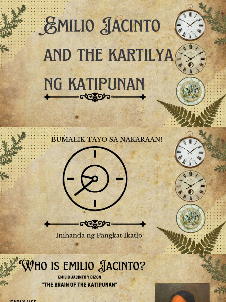 Group 3 Emilio Jacinto - PDF - Compressed | PDF | Philippines–Spain Relations | Philippines