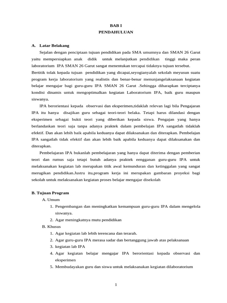 ADMNISTRASI LAB HAL | PDF