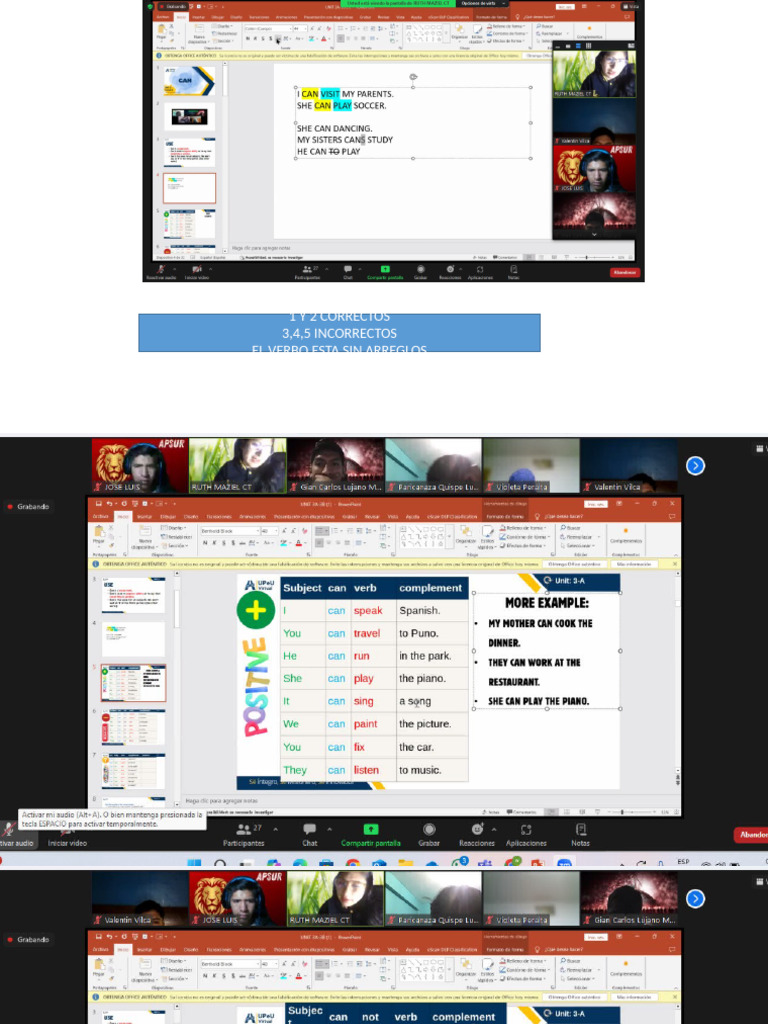 1 Y 2 Correctos 3,4,5 Incorrectos El Verbo Esta Sin Arreglos | PDF