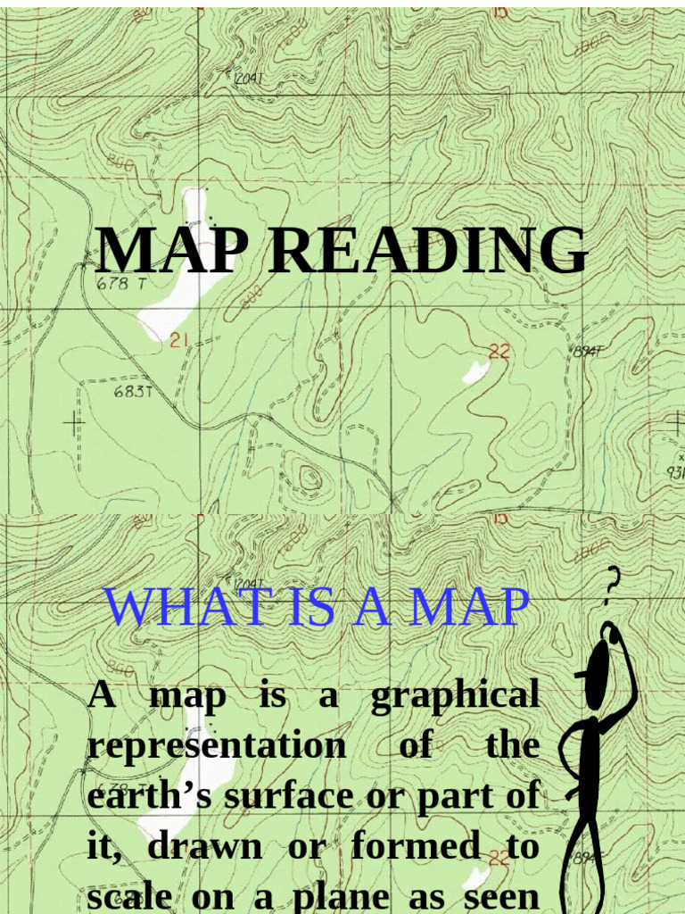 Lecture On Map Reading | PDF | Compass | Azimuth