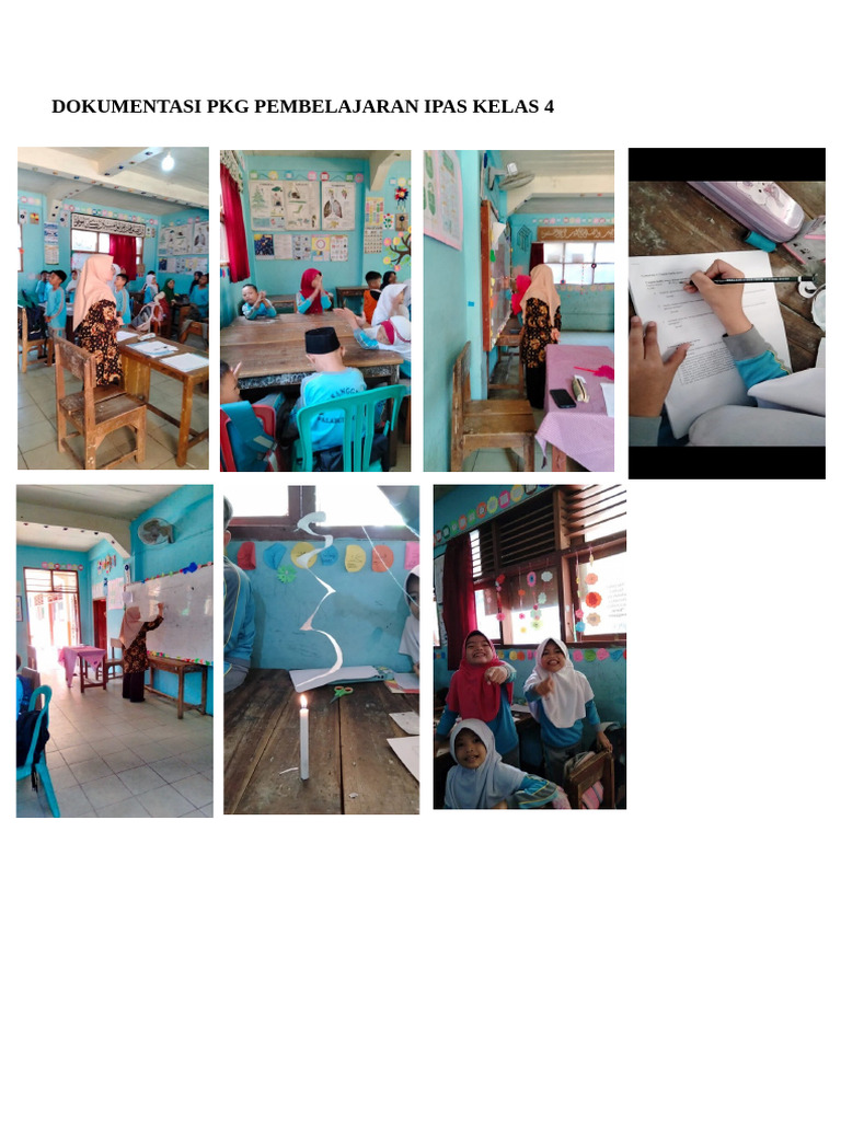 Dokumentasi PKG Pembelajaran Ipas Kelas 4 | PDF