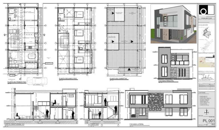 1 PLANO ARQ. Prueba Ai | PDF