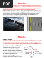 Fresnel Diffraction Explained | PDF | Diffraction | Optics