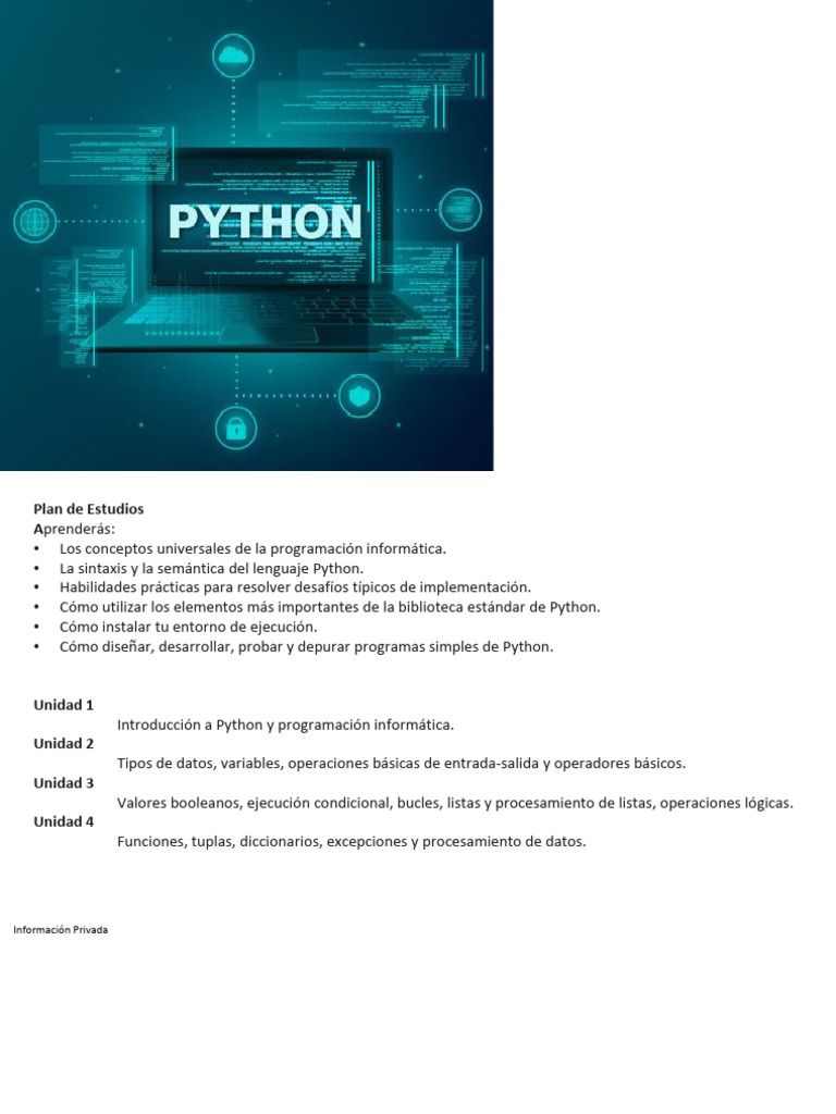 Ifts Tecnicas Programacion | PDF | Lenguaje de programación | Python (lenguaje de programación)