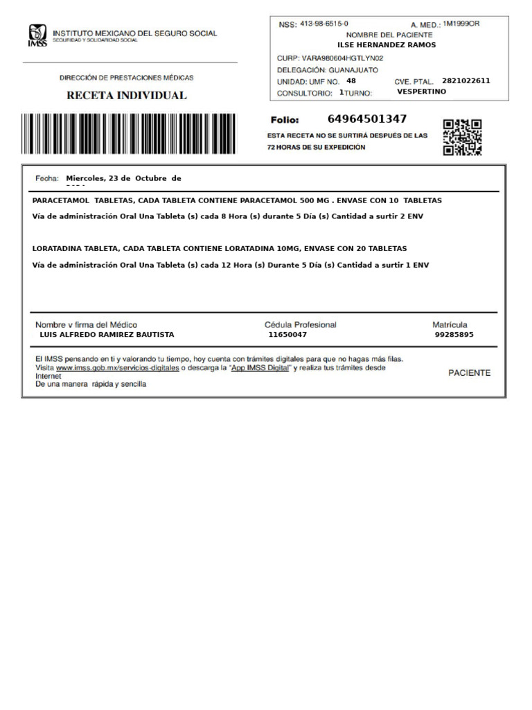 Receta Editable | PDF