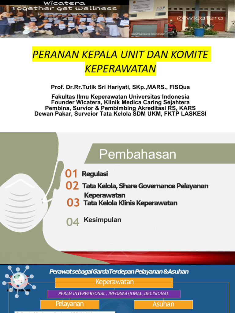 Peran Kepala Unit dalam Keperawatan | PDF