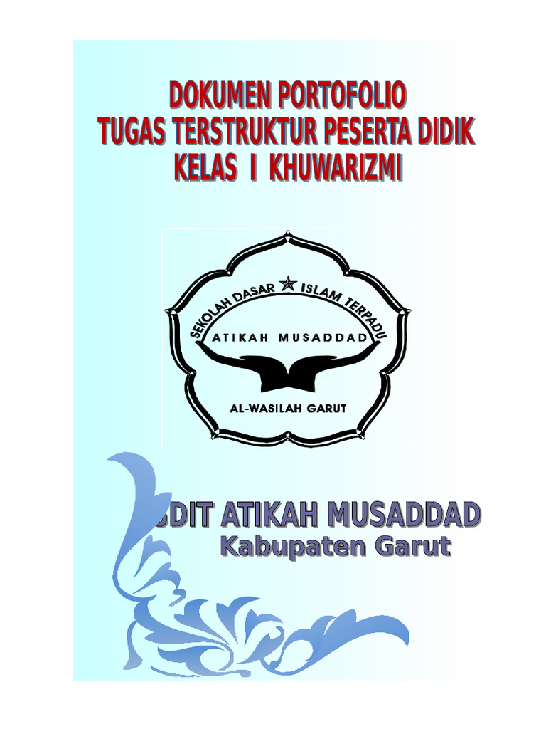 Cover Dokumen Portofolio | PDF