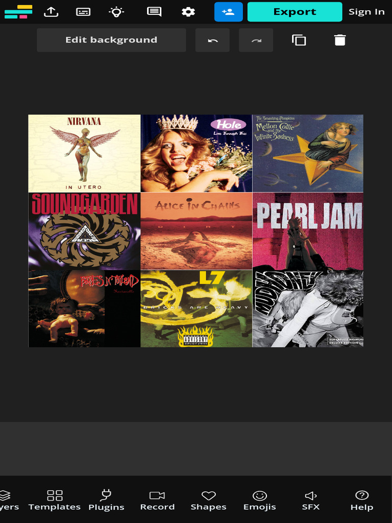 Three by Three (3x3) Square Collage - Kapwing | PDF