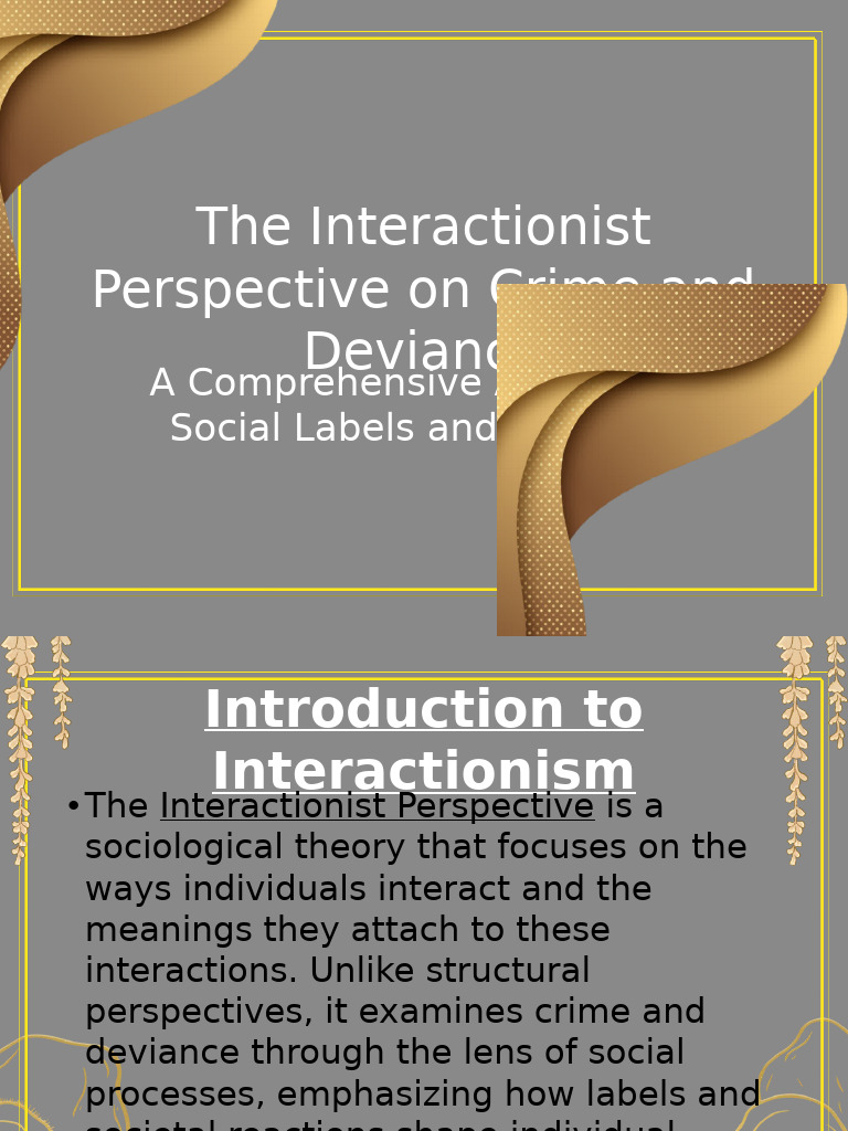 Enhanced Interactionist Perspective - PPTX 20250122 100416 0000 | PDF ...