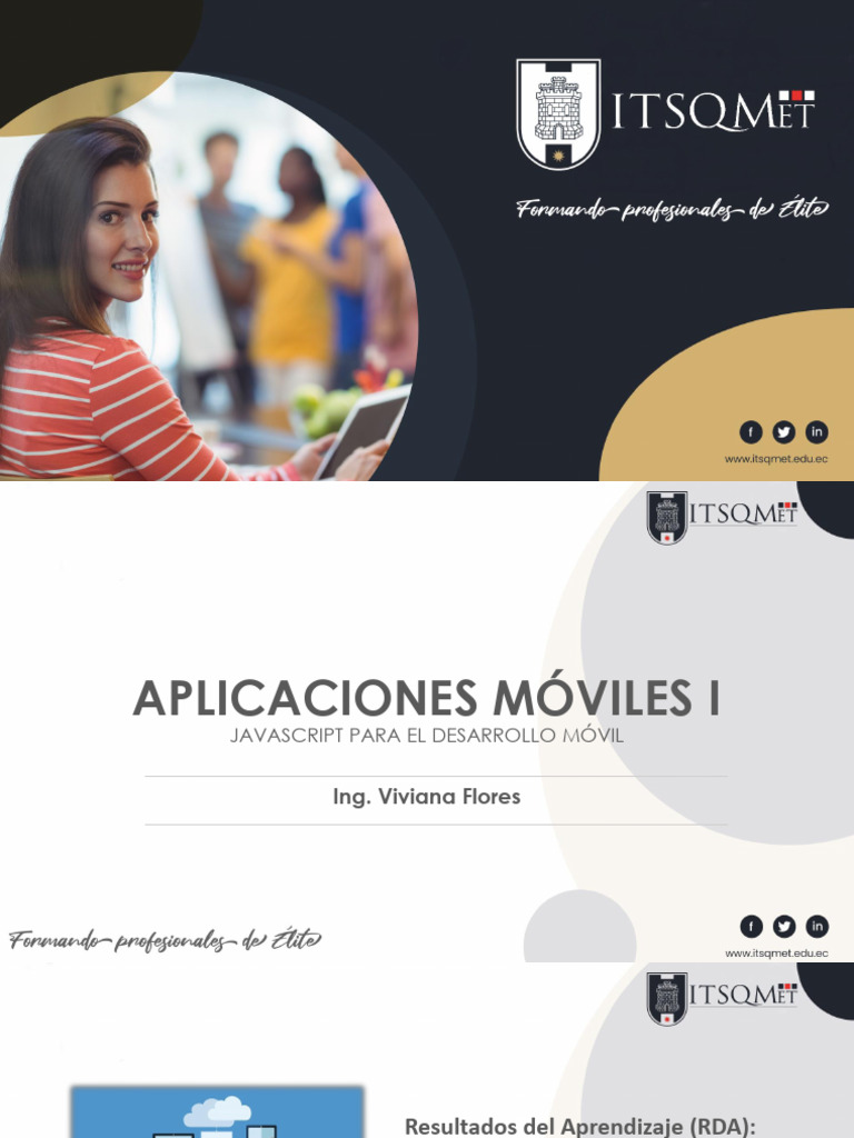Desarrollo de Apps Móviles con JavaScript | PDF | Redes | Internet y web