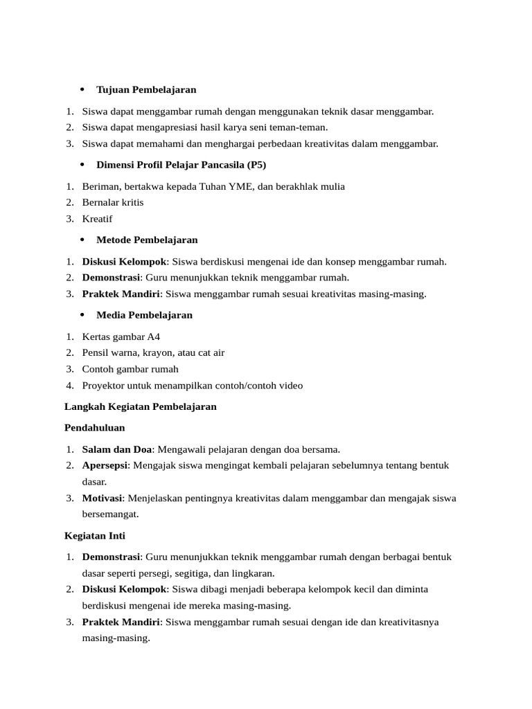 Rencana Pembelajaran Berdiferensiasi Kelas 3 SD (1) | PDF