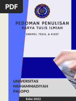 Pedoman Penulisan Karya Ilmiah 2017 (PPKI UM) | PDF