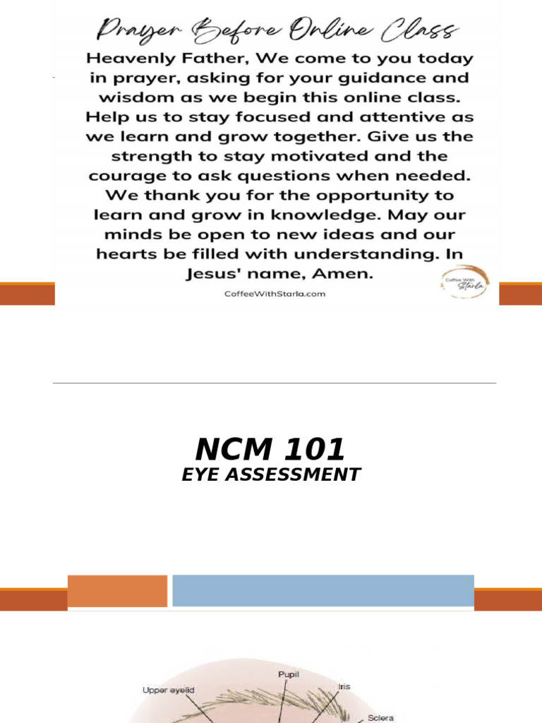 BSN 1 - Eye Assessment 2 | PDF | Visual Acuity | Human Eye