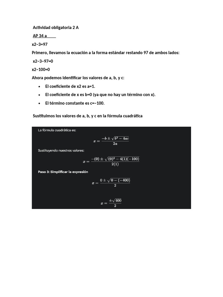 Actividad Obligatoria Unidad 2 Actividad 2a Walter | PDF