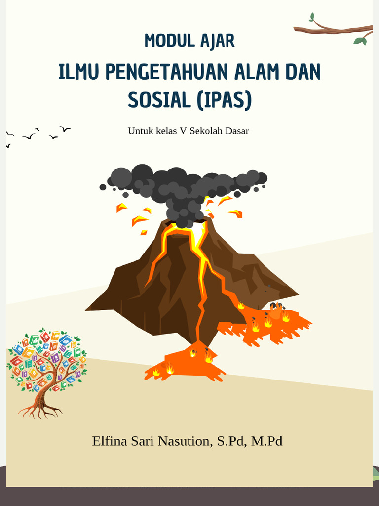 Modul Ajar Microteaching Gunung Merapi | PDF